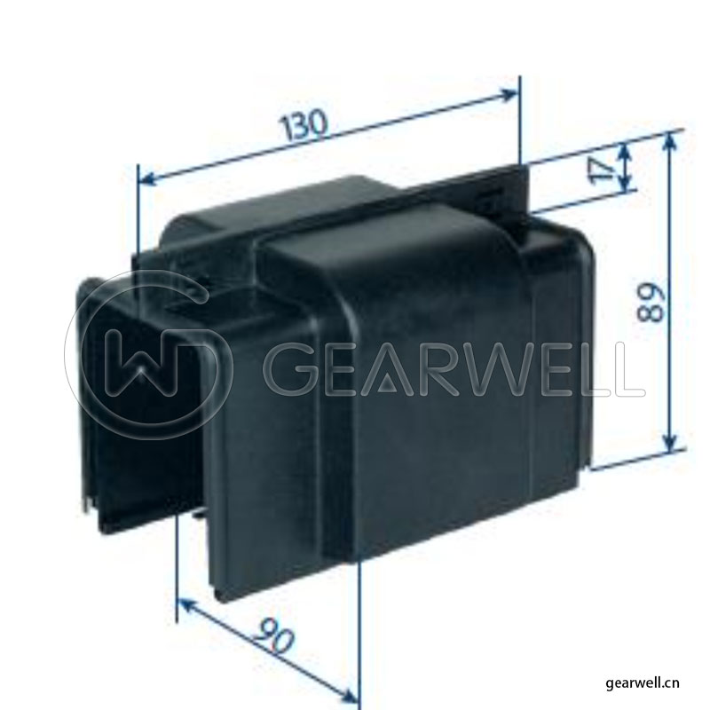 Vahle 600005 Power Rail joint Cap - gearwell.cn