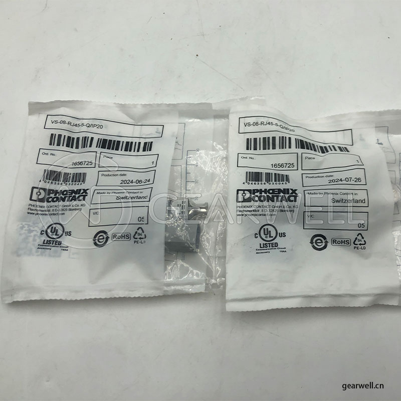 Phoenix Contact VS-08-RJ45-5-Q/IP20 RJ45 connector - gearwell.cn